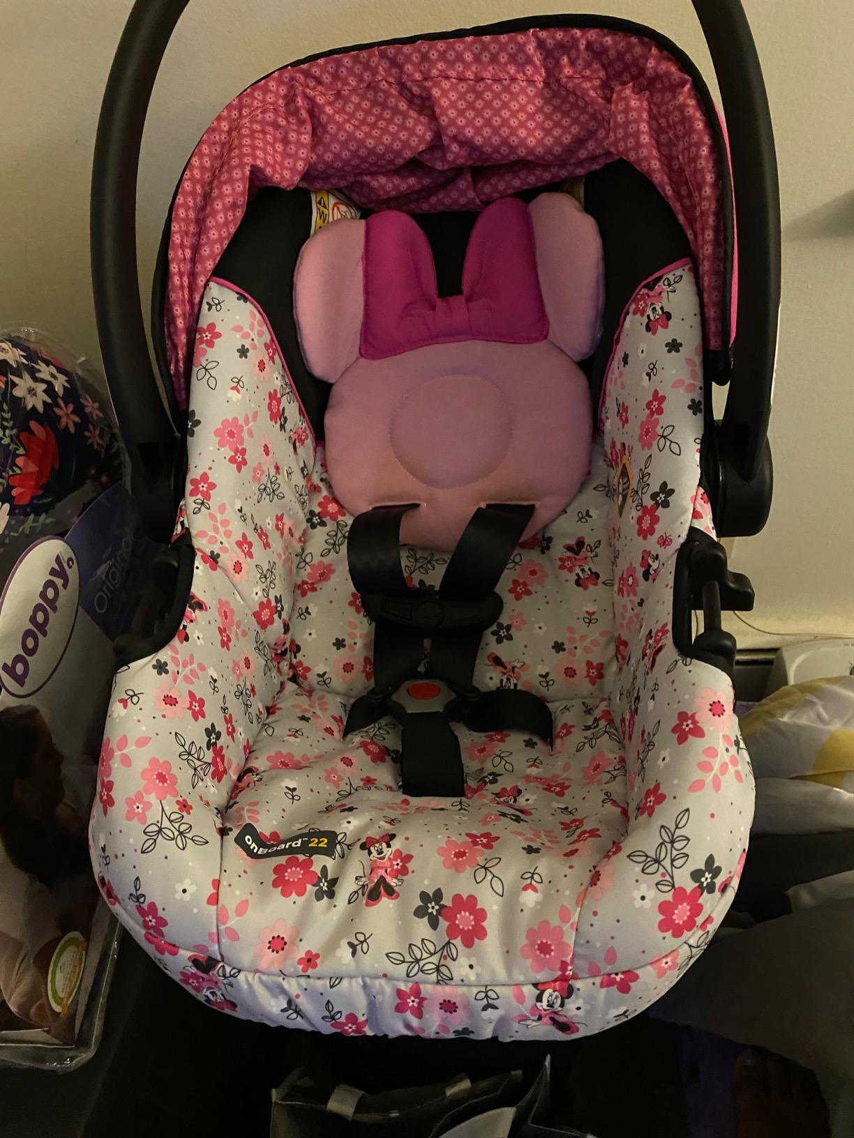 Amazon.com : Disney Baby Minnie Mouse Amble Quad Travel System Stroller ...