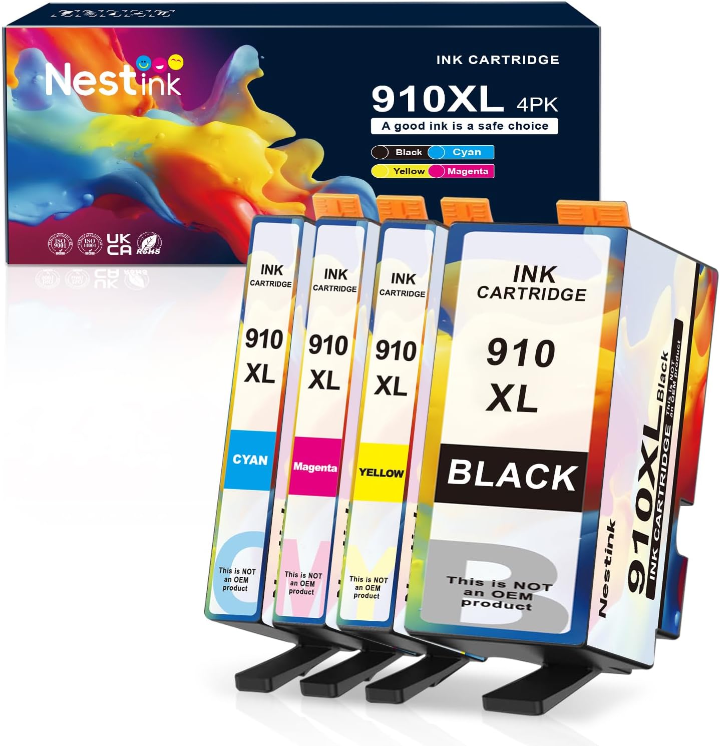 Amazon.com: 910XL Ink Cartridges Combo Pack Replacement for HP Ink 910 ...