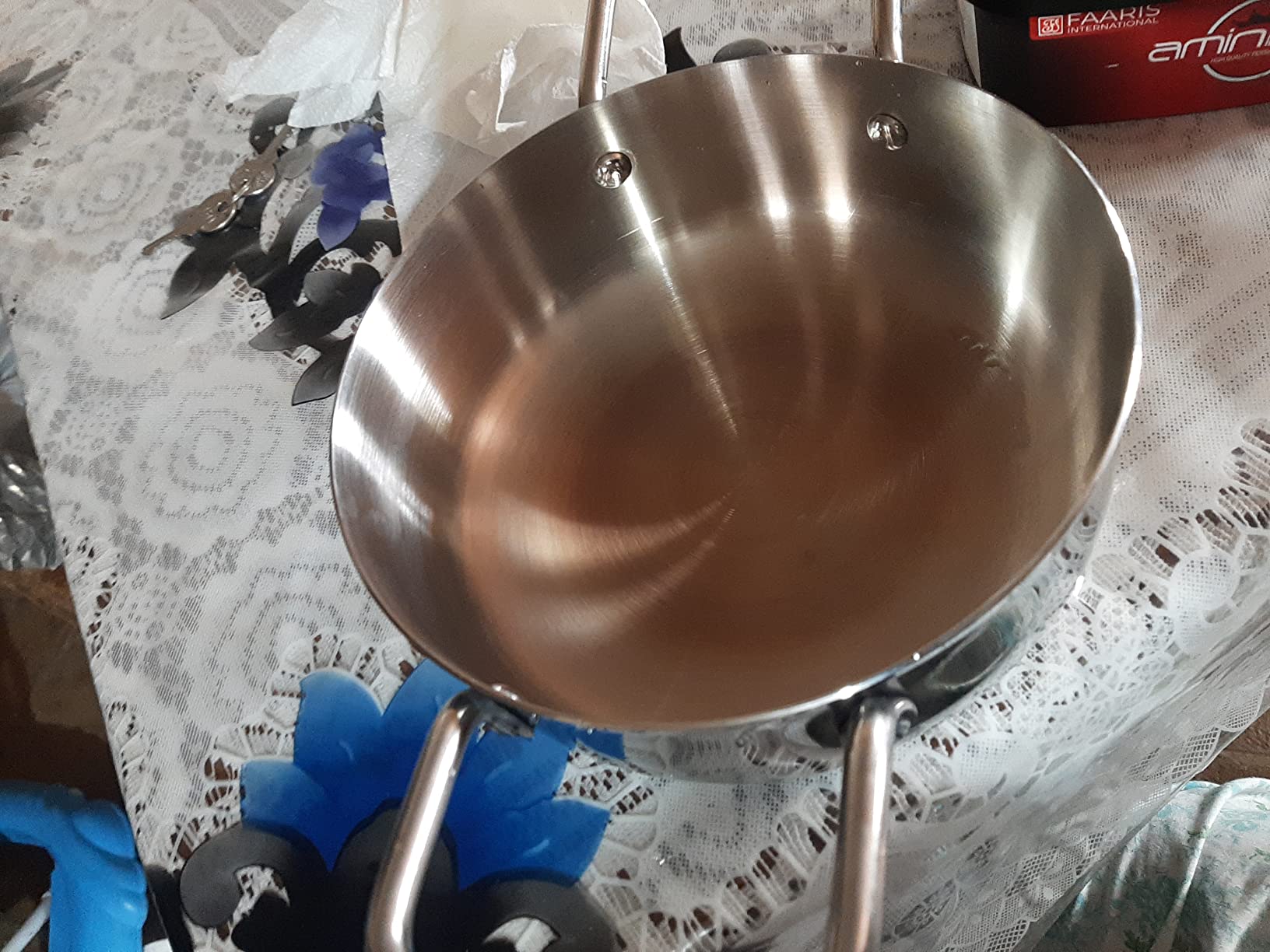 Praylady Stainless Steel Casserole with Glass Lid DURA + Shallow ...