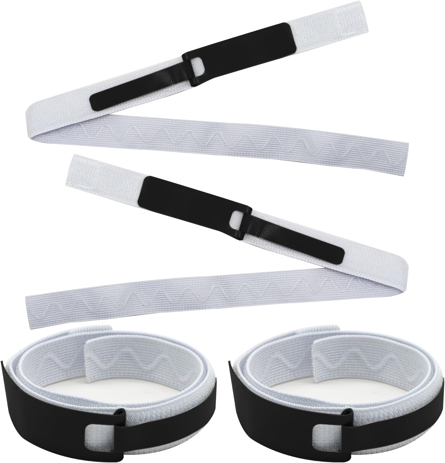 Amazon.com: 4 Packs Leg Bag Straps(Blue), Urine Drainage Bag Strap ...