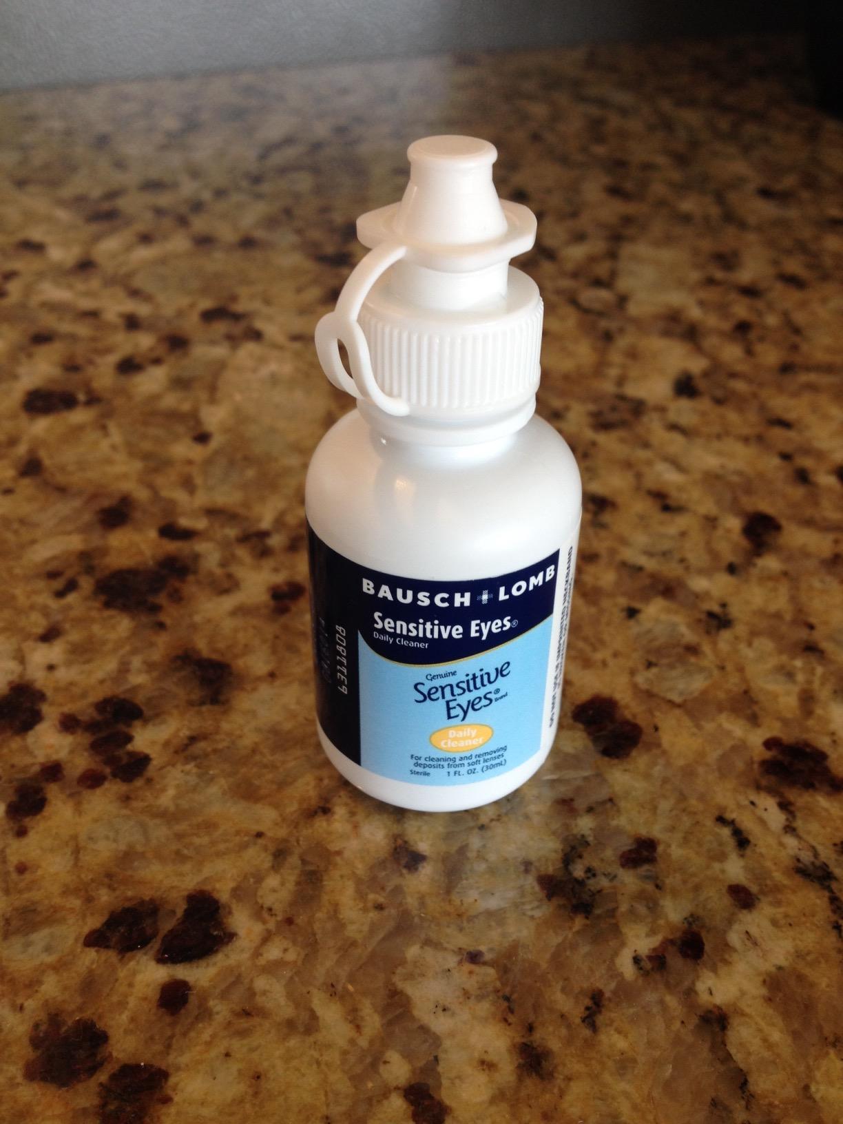 Amazon.com: Sensitive Eyes Contact Lens Cleaner by Bausch & Lomb, for ...