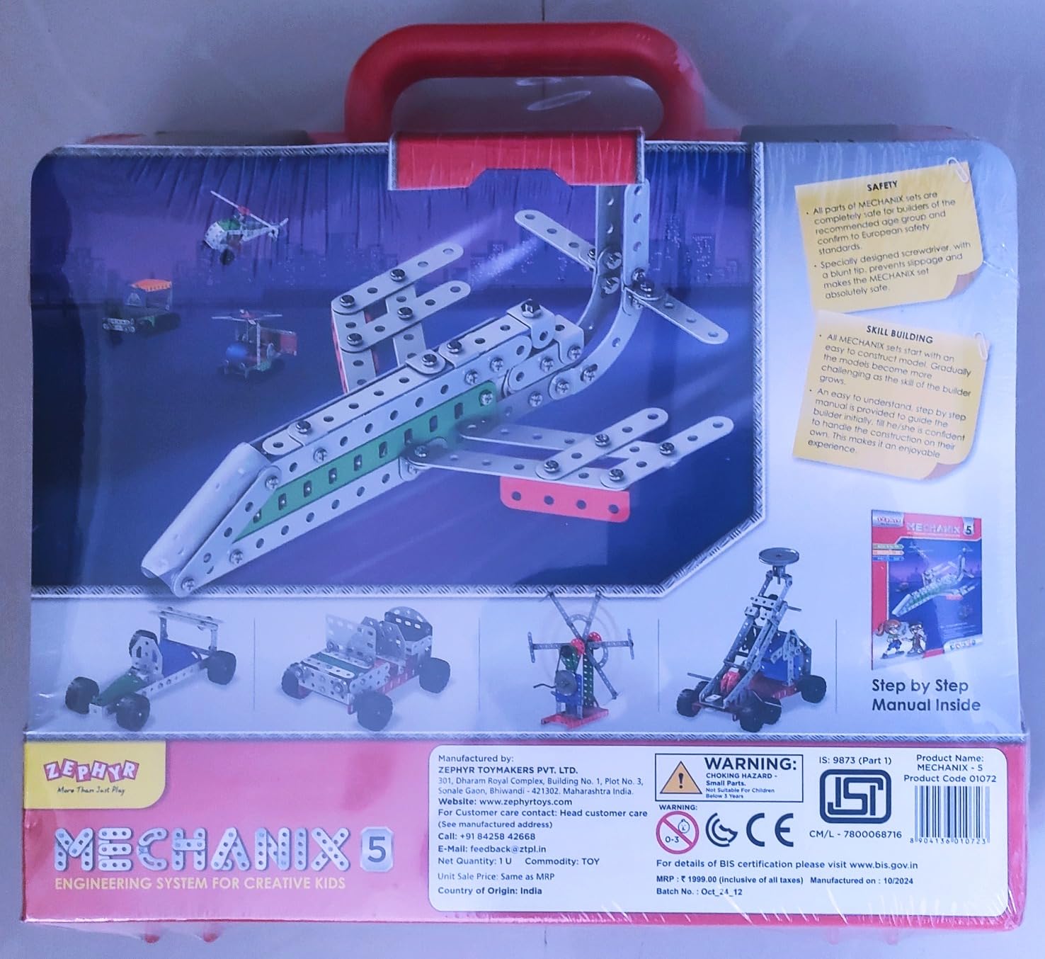 Metal Mechanix-5 Smart Bag Skill Development Game, Building and ...