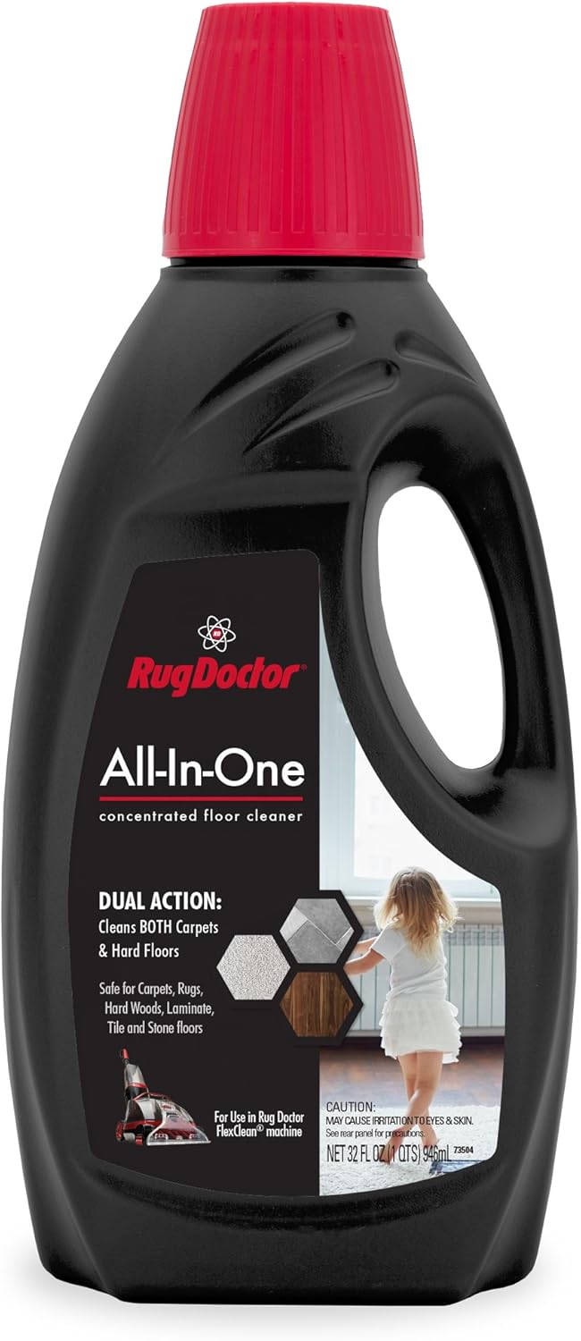 Amazon.com: Rug Doctor Carpet Cleaner Solution All-in-One 32 oz. Use ...