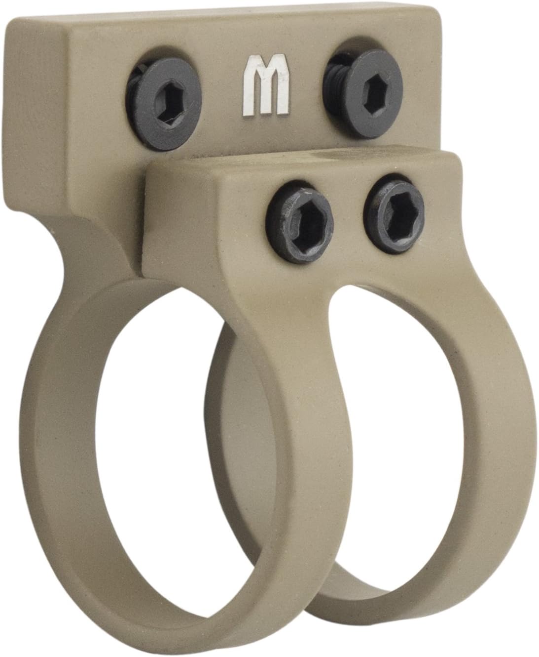 Amazon.com : Monstrum Tactical Offset Flashlight Mount for Keymod Rail ...