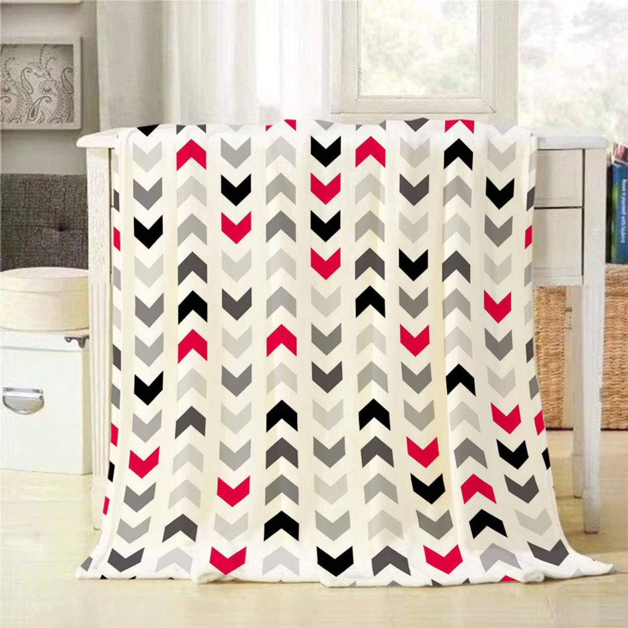 Black White And Red Chevron Backgrounds