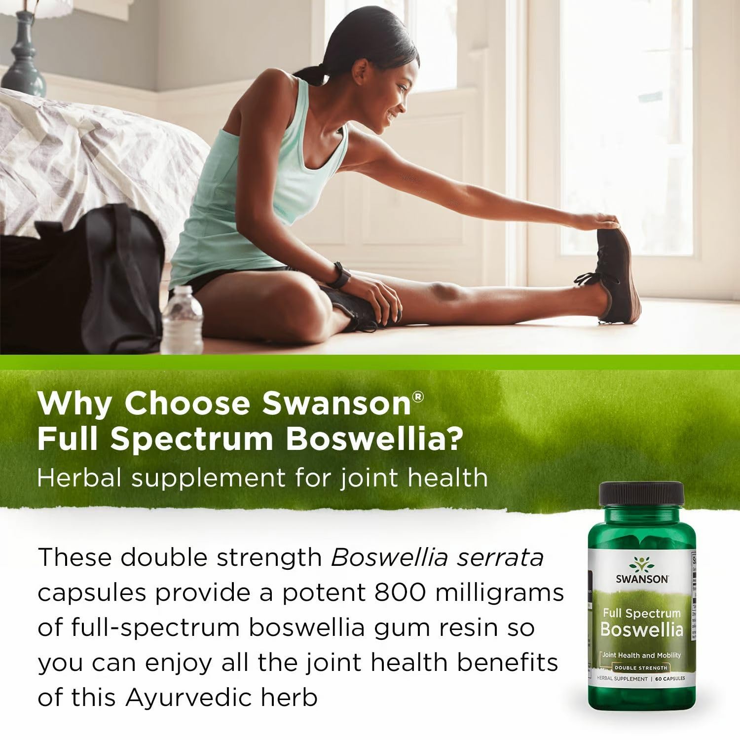 Snapklik.com : Swanson Double Strength Boswellia-Herbal Supplement ...