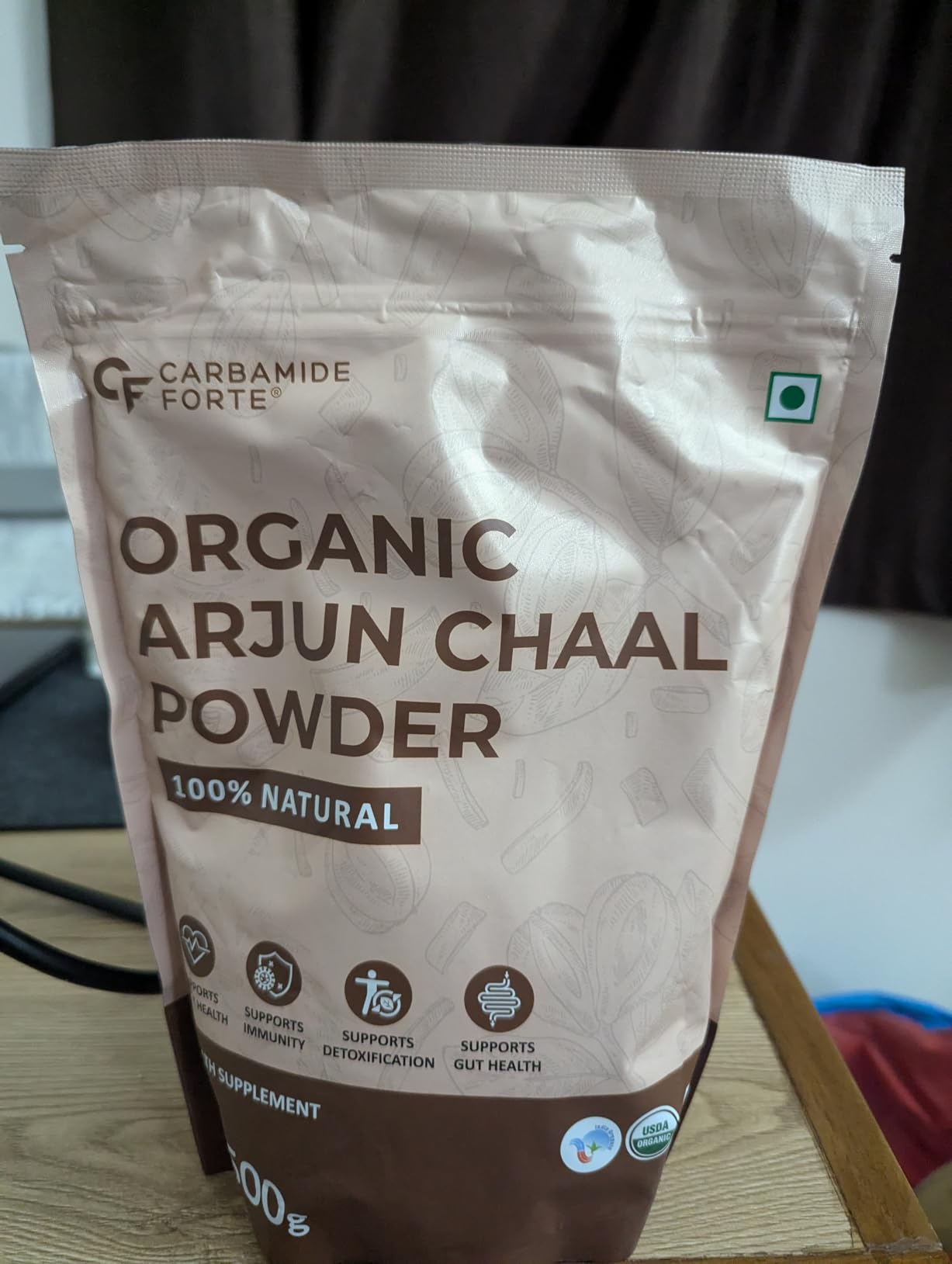 Carbamide Forte Arjun Chaal Powder-500G|100% Natural & Pure Herbal ...