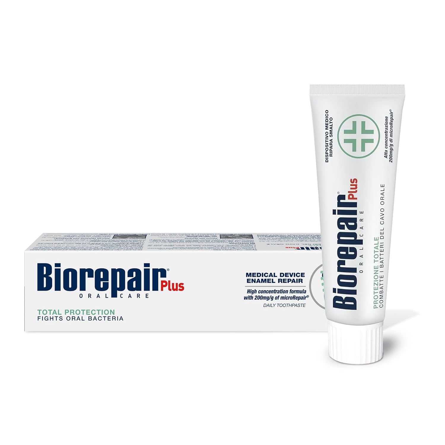 Biorepair Plus Total Protection with microRepair 2.5 fl.oz 75ml (Pack ...