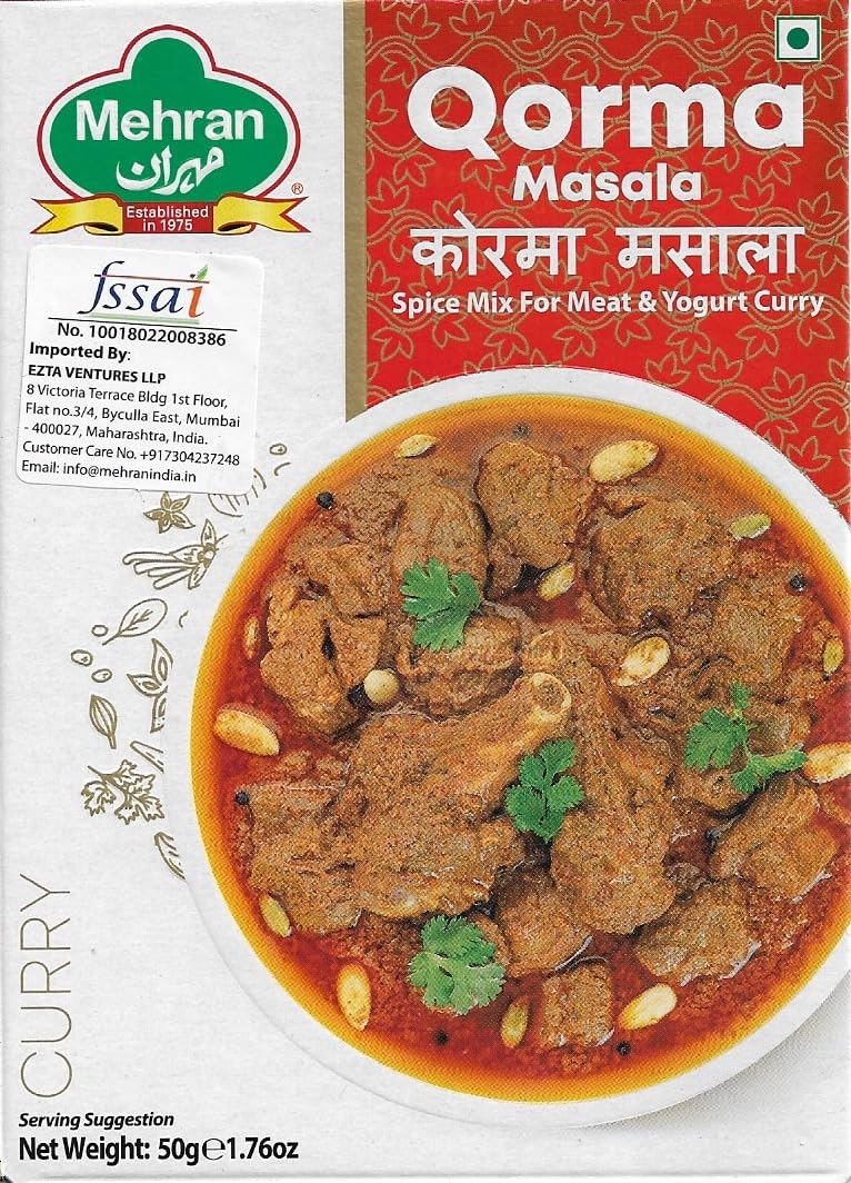 Mehran Qorma Masala, 50 gms (Pack Of 4) : Amazon.in: Grocery & Gourmet ...