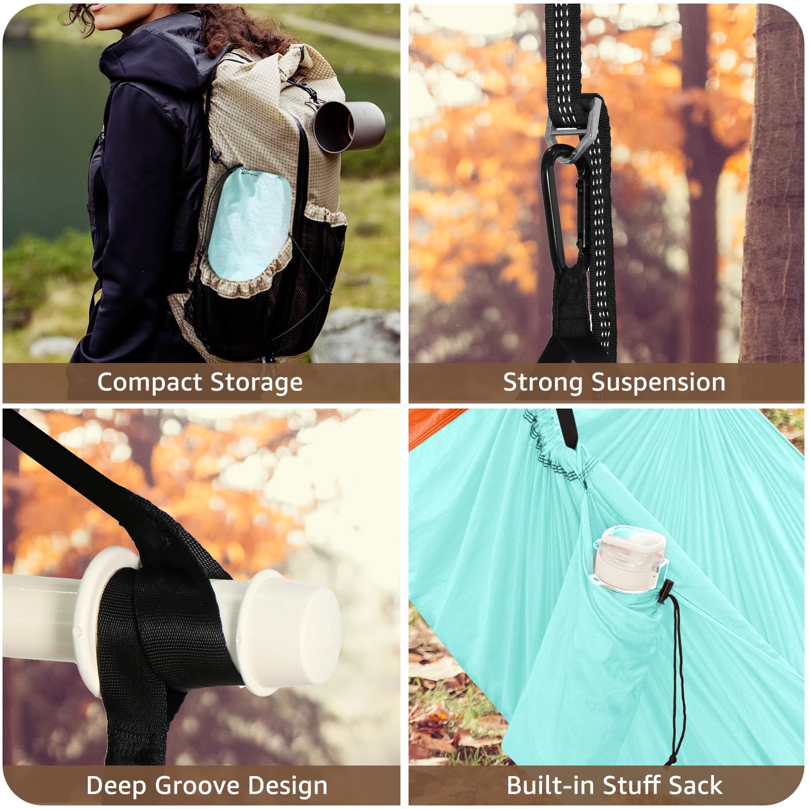 Snapklik.com : Chihee Hammock Chair Parachute Nylon Hanging Chair ...