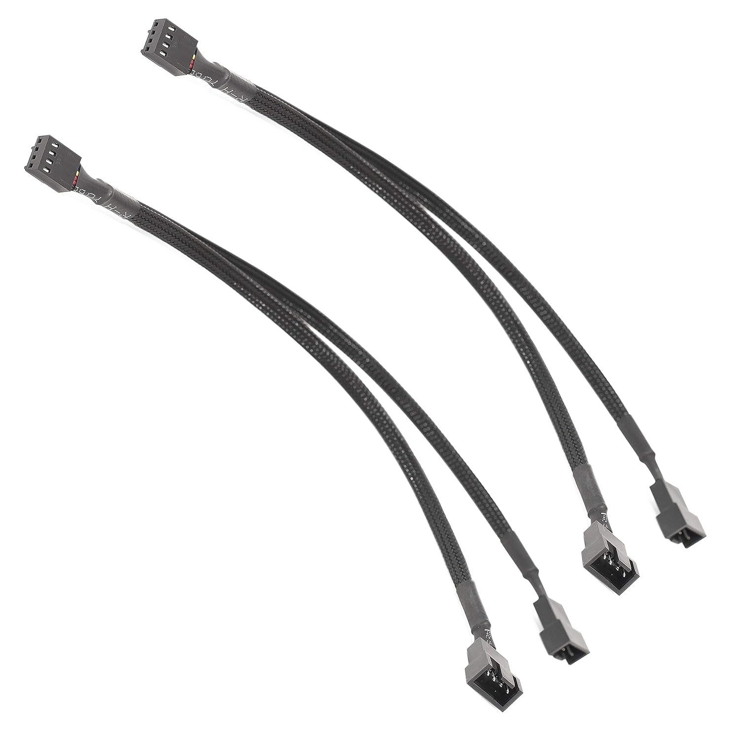 BUYMINERS.CA PC Fan Splitter Extension Cable - 1 to 2 PWM Fan Splitter ...