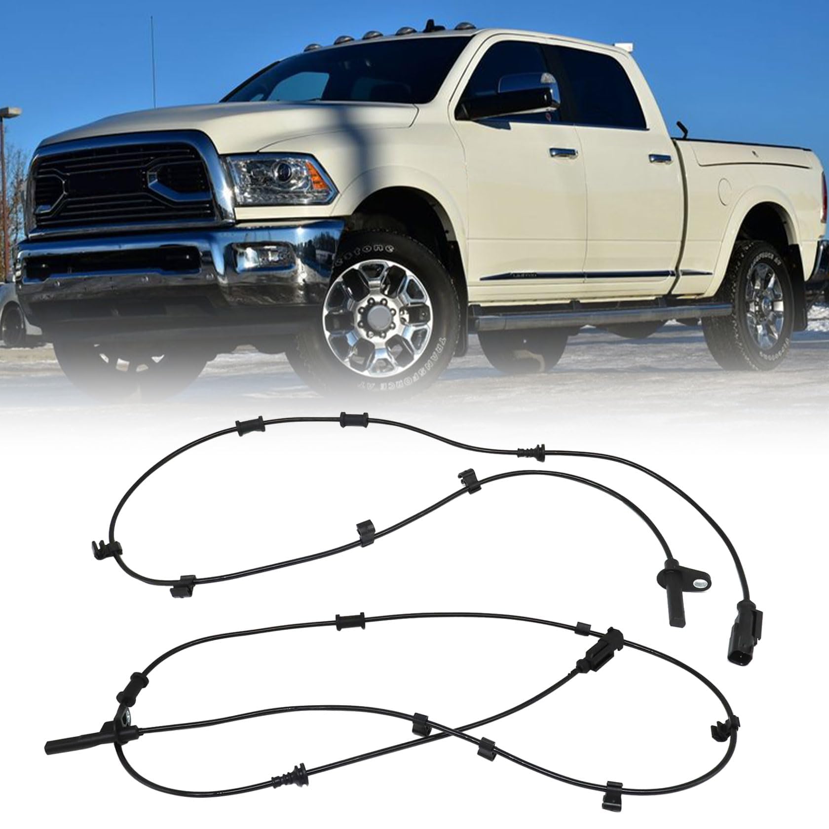 Amazon.com: FZJDSD 2Pcs ABS Wheel Speed Sensor Rear Right & Left ...