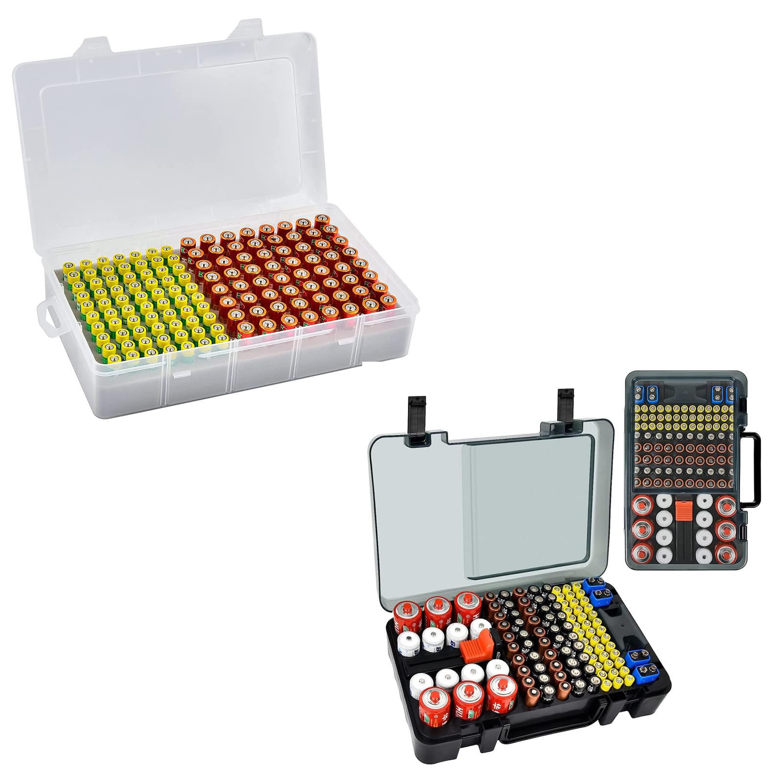 Amazon.com: Xuerdon Battery Storage Organizer Case, Battery Organizer ...
