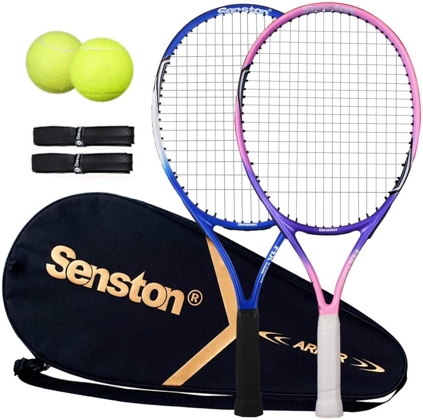 Senston Tennis Rackets 23 inch Tennis Racquets - 2 Player Tennis Racket ...