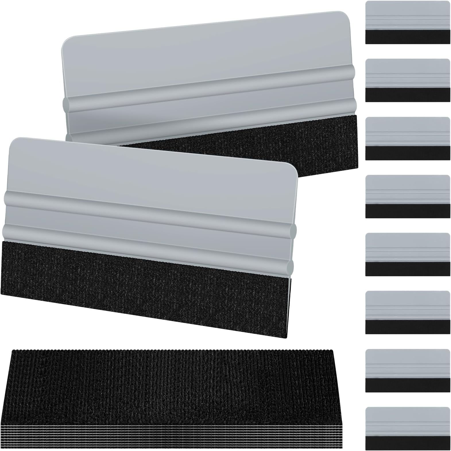 Amazon.com: Arayker 10 Pack Vinyl Wrap Squeegee 6 Inch Felt Edge Window ...