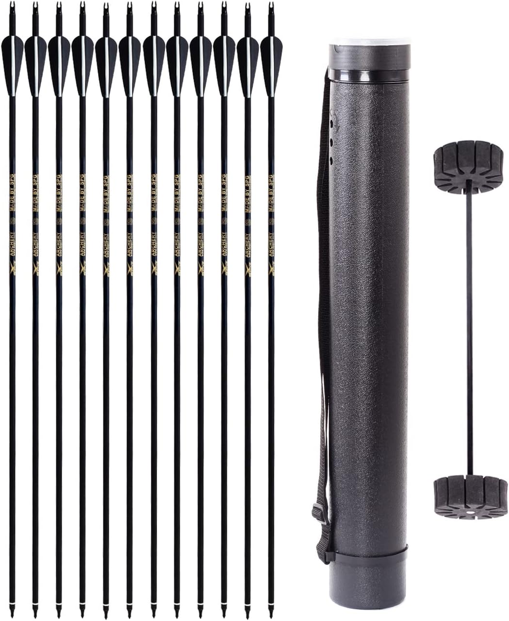 Amazon.com : SOPOGER Bow Arrows 30 Inch Arrows for Compound Bows with ...