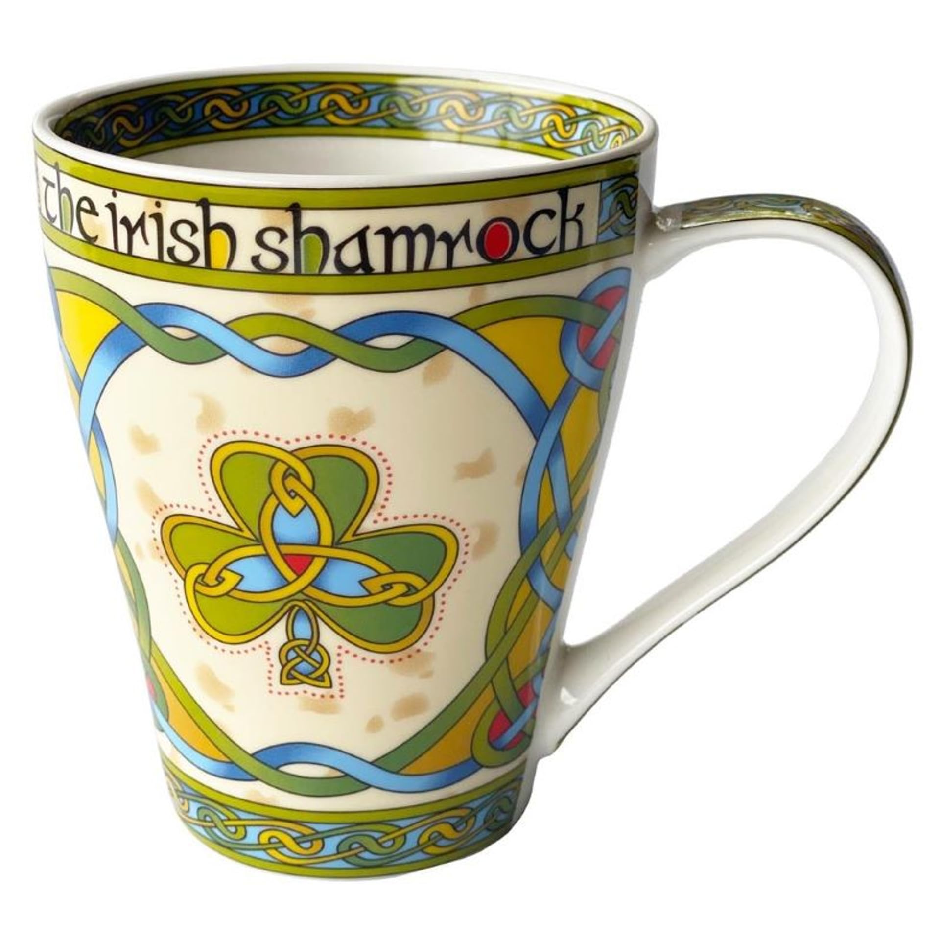 Amazon.com: Royal Tara Irish Weave Bone China Mug Collection With ...