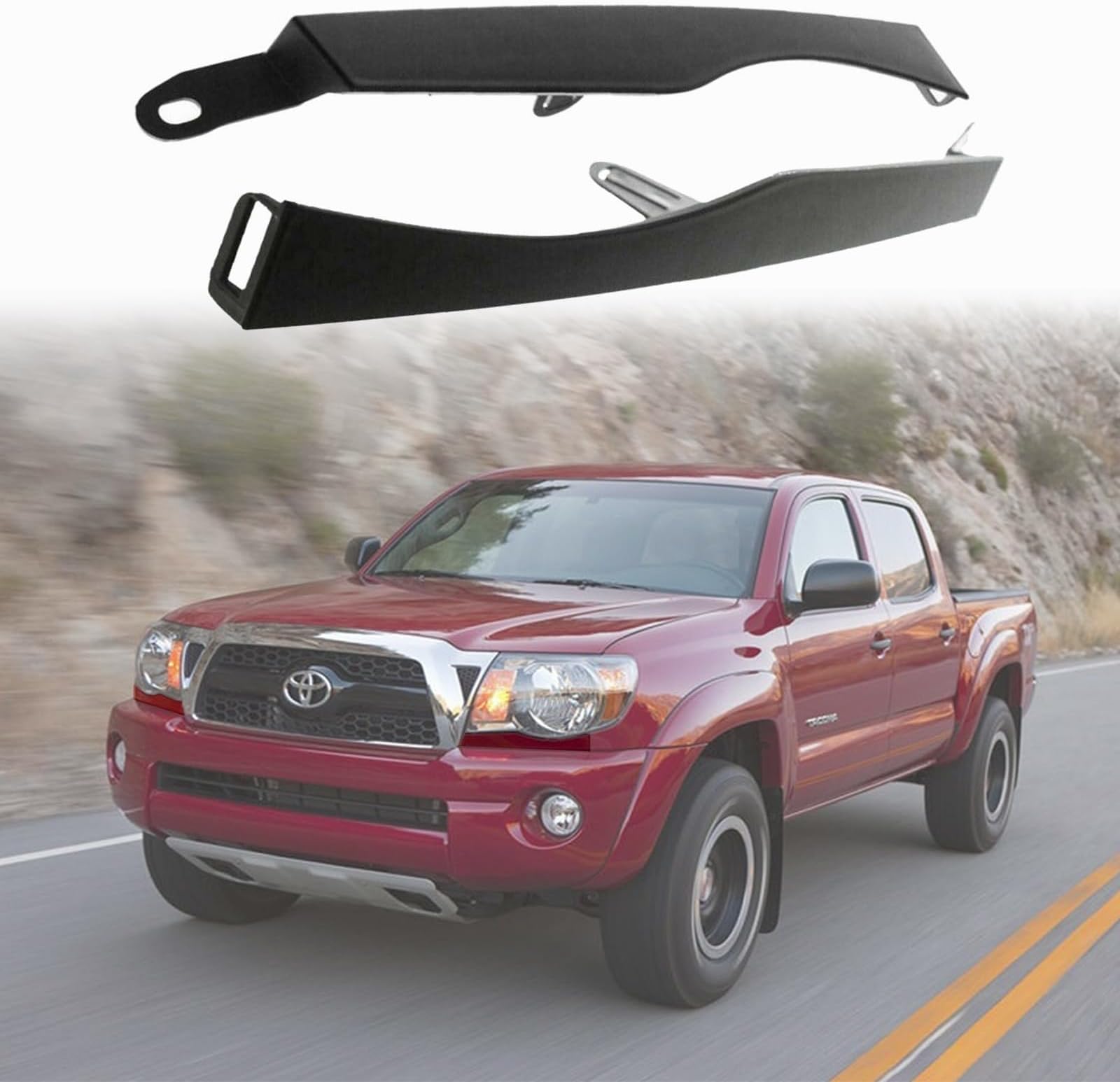 Amazon.com: Wocch 1Pair Front Bumper Grille Headlight Filler Trim ...