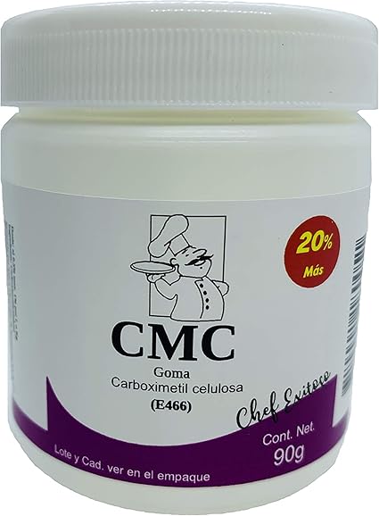 Carboximetil Celulosa H.V. (CMC) aditivo para alimentos en polvo 100g ...