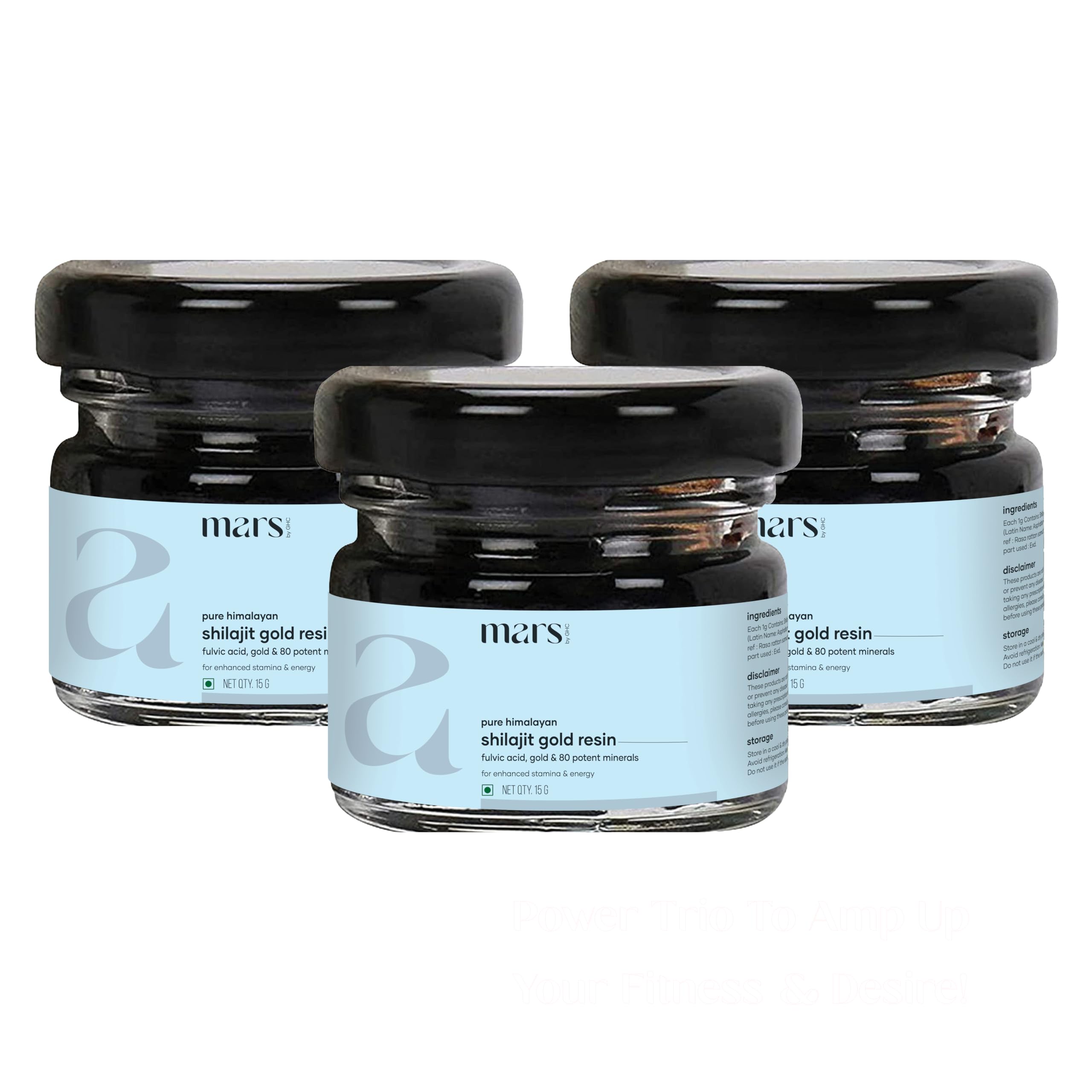 Amazon.com: mars by GHC Pure Himalayan Shilajit Gold (Resin) - 20g ...