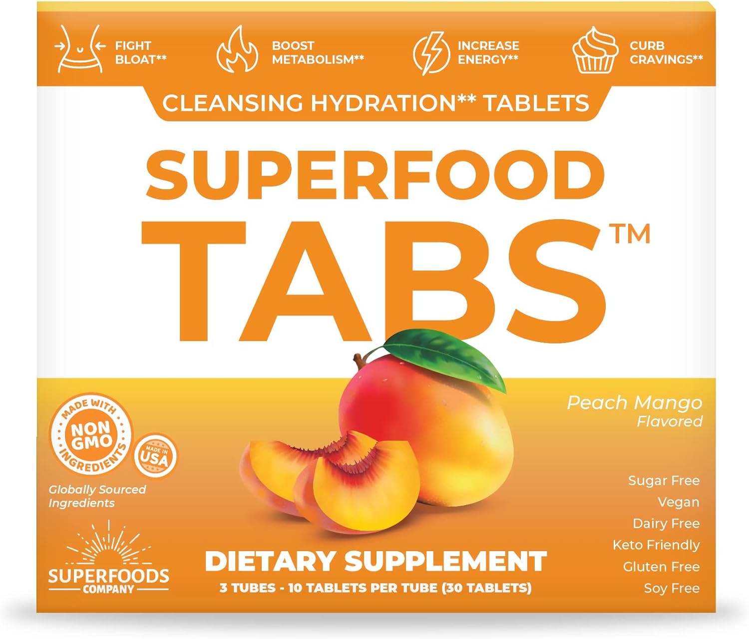 Amazon.com: Superfood Tabs by Superfoods Company - Weight Loss Detox ...