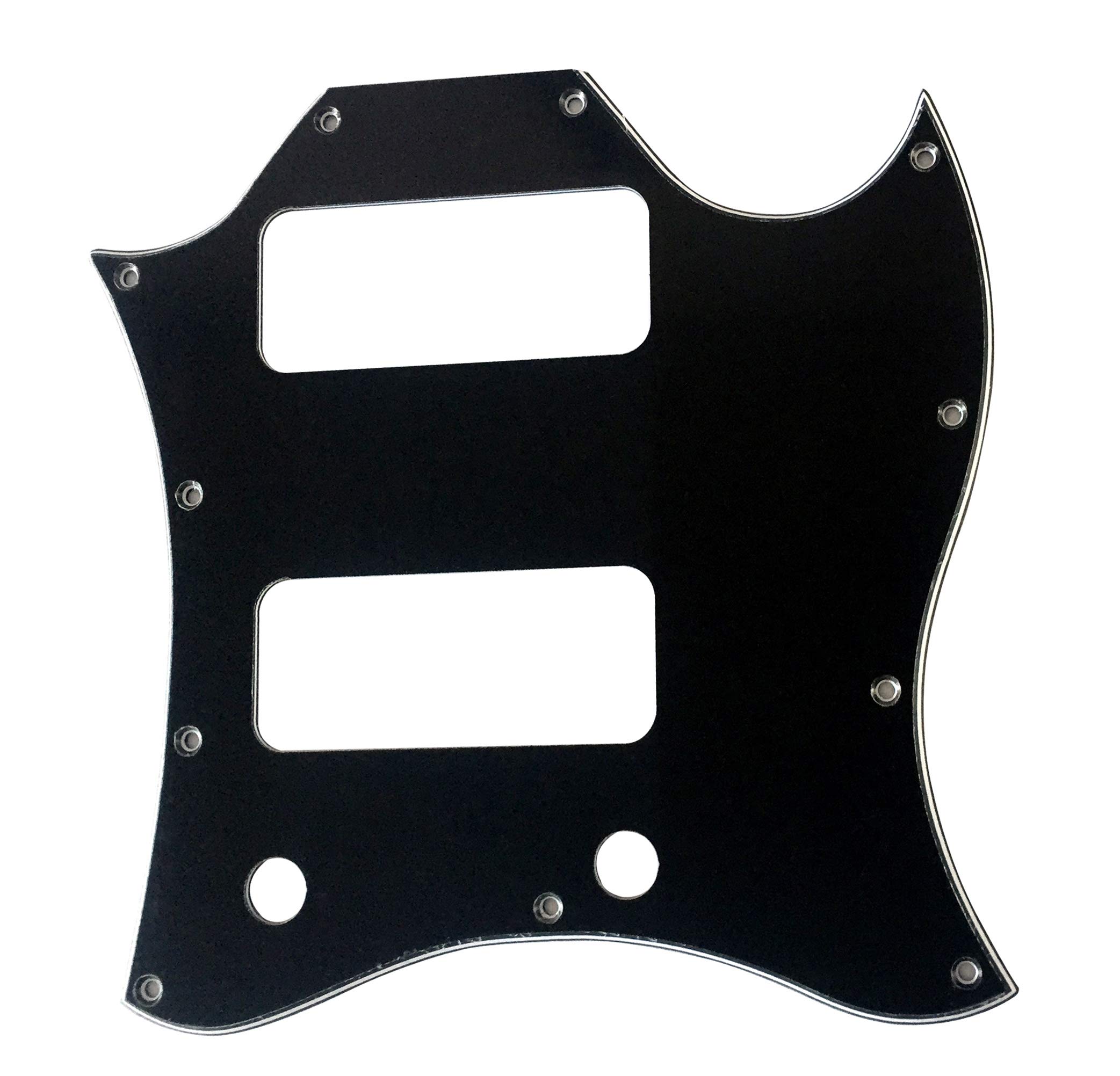 Snapklik.com : Guitar Pickguard For US Gibson SG P90 Full Face Without ...