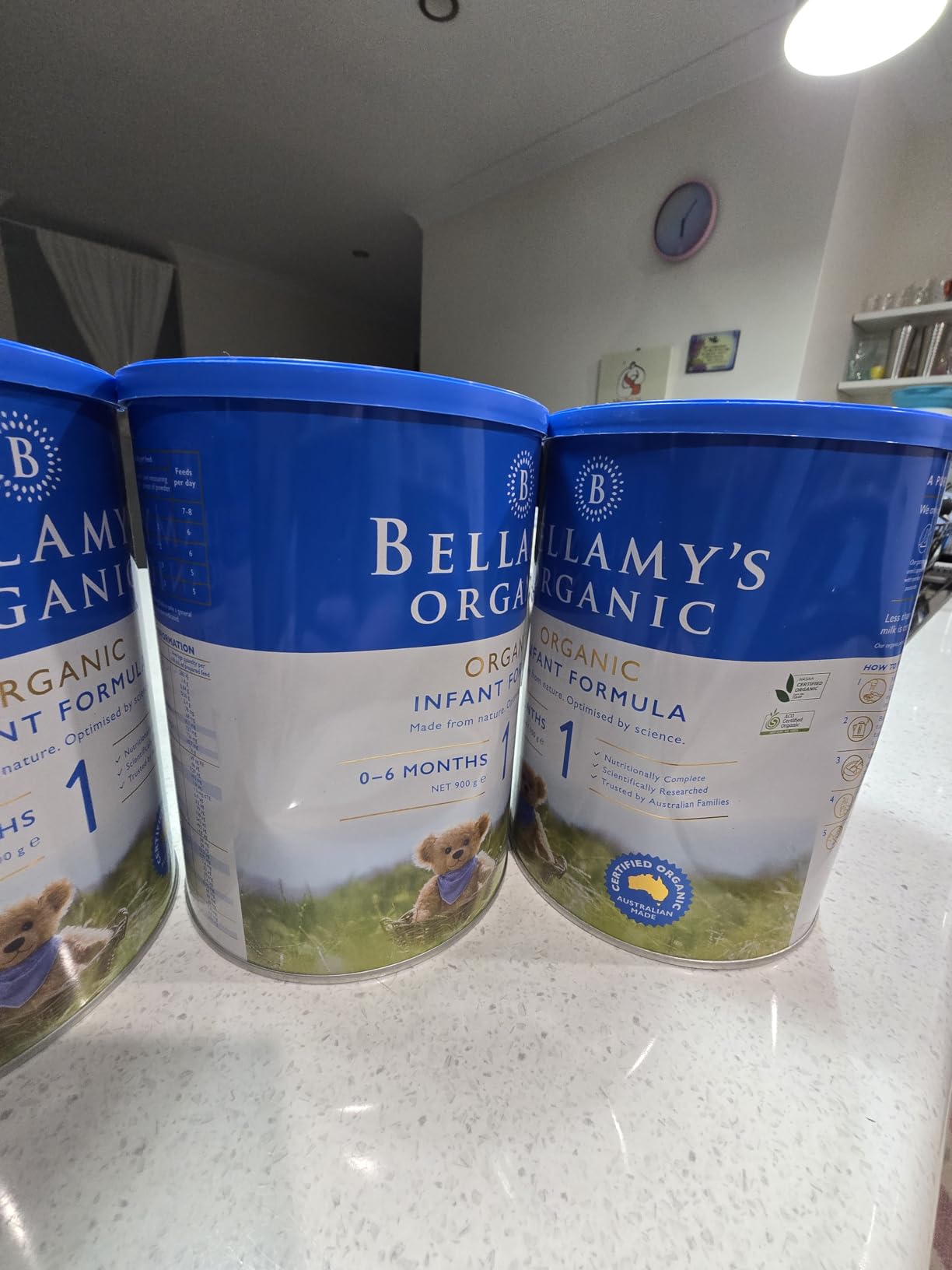 Bellamy's Organic Step 1 Infant Formula 900 g : Amazon.com.au: Pantry ...