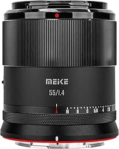 Amazon.co.jp: Meike 55mm F1.4 Autofocus STM Stepper Motor APS-C ...