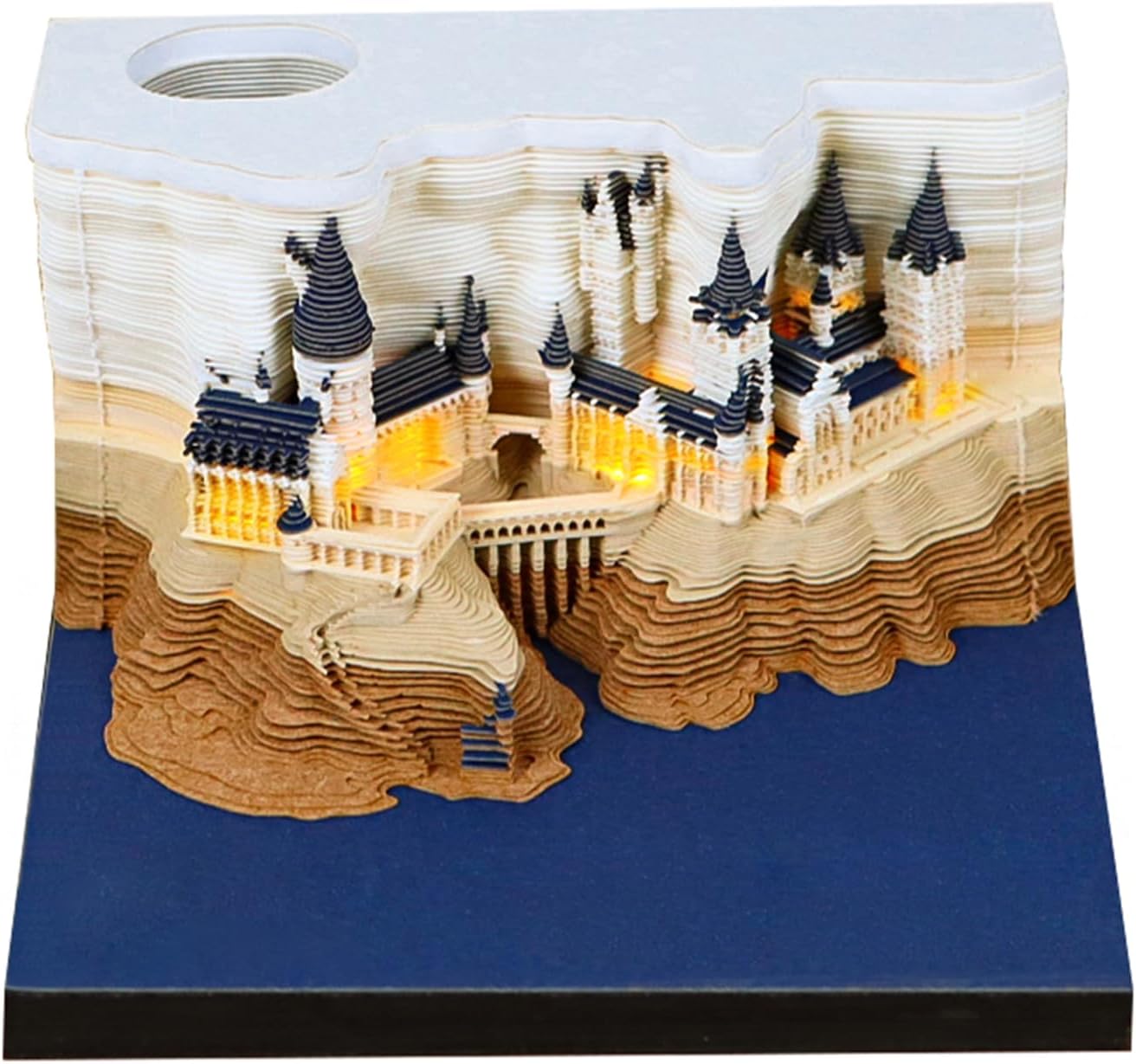 Amazon.com : 3D Calendar 2025 Memo Pad 3D Magic Castle Weekly Calendar ...