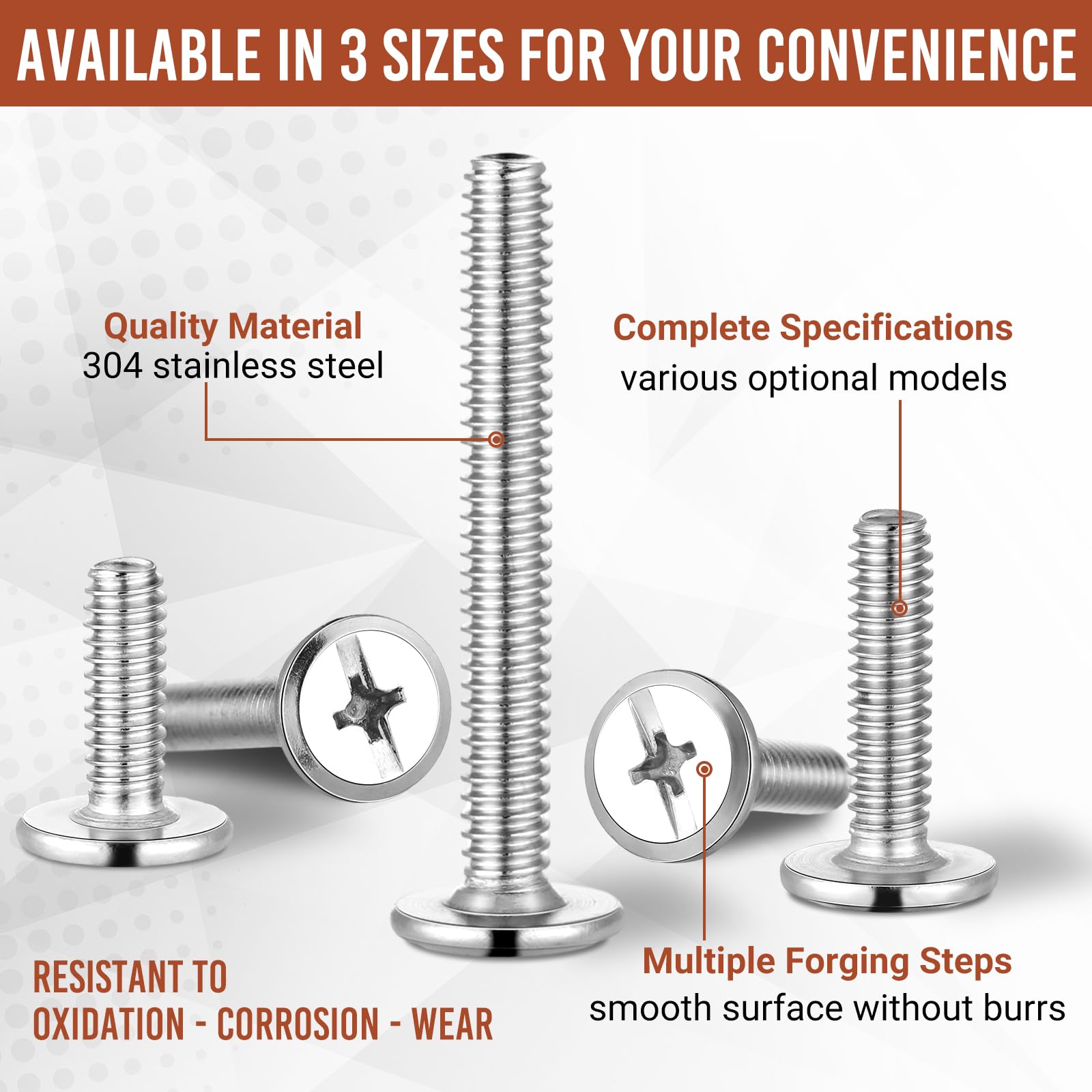 Snapklik.com : Blulu 100 Pcs 1/4"-20 Hurricane Shutter Bolts, Sidewalk ...