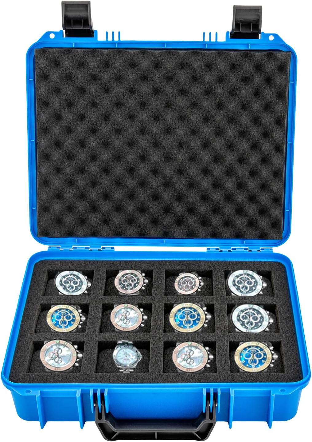 Amazon.com: CeRaBuRET 12-slot Watch Display Case, Watch Carry Organizer ...