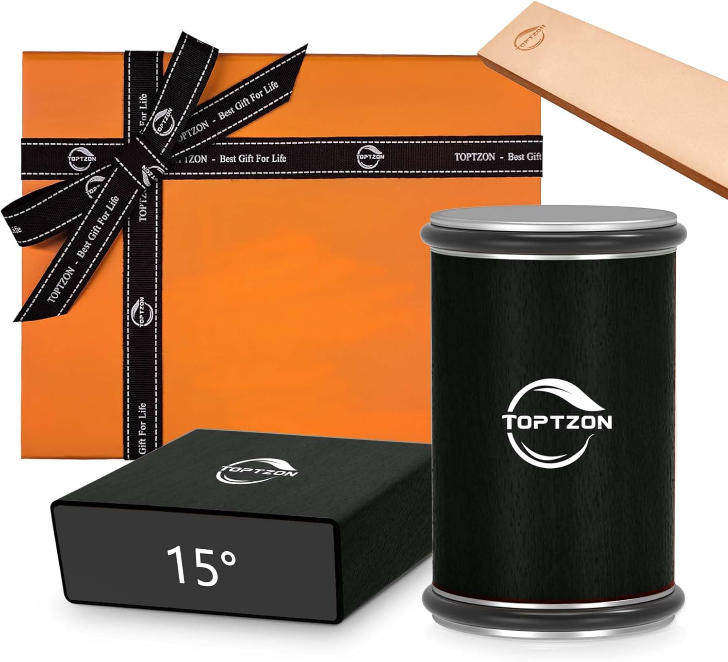 Amazon.com: Toptzon Diamond Black Rolling Knife Sharpener – Roller ...