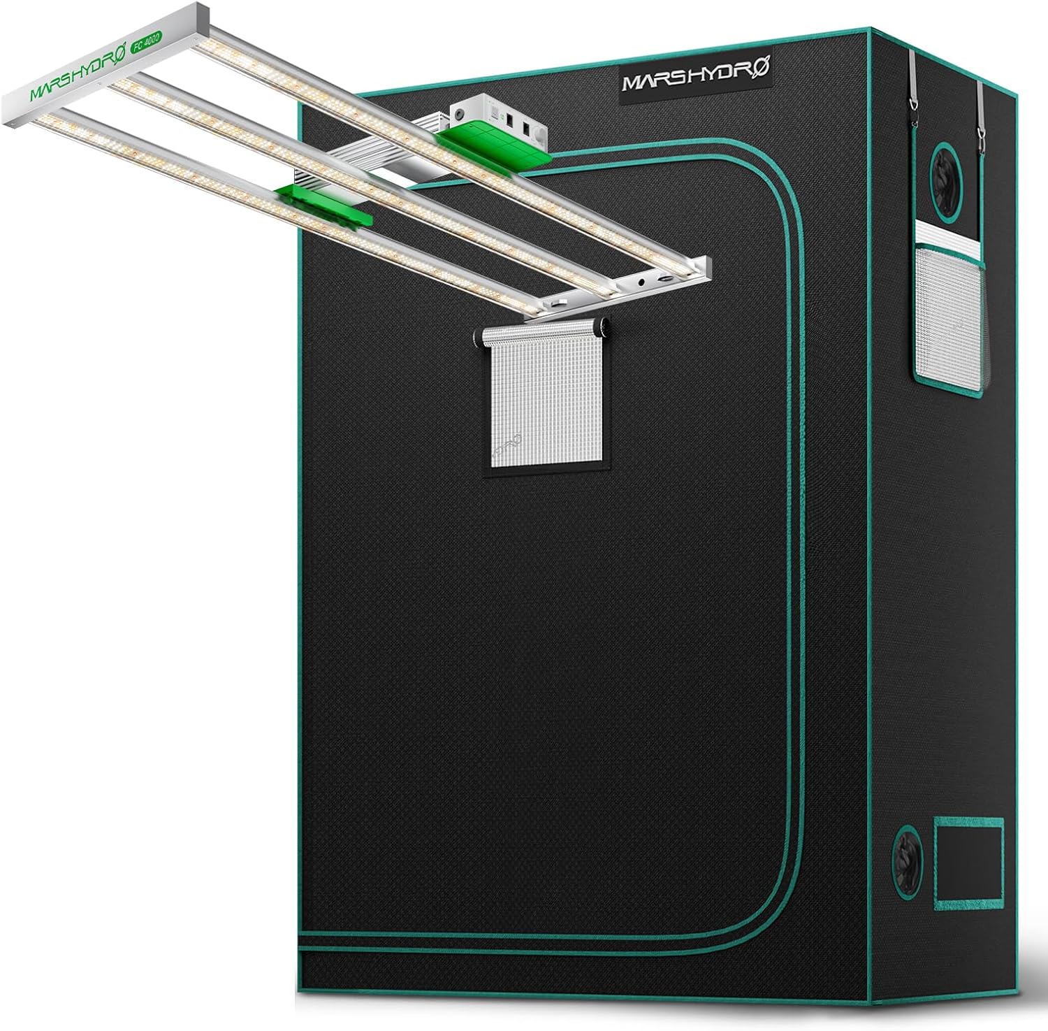 Amazon.com: MARS HYDRO 5x2.6 Grow Tent (60"x32"x80") & 320Watt FC4000 Samsung LM301H EVO Bar LED ...