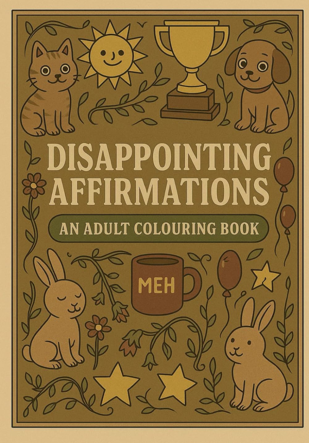 Disappointing Affirmations: Not your usual affirmation book. Colour ...