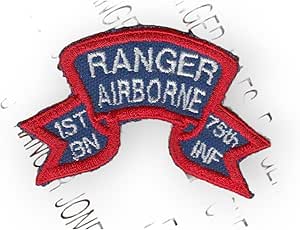 Amazon.com: 1st Bn 75th Inf Airborne Ranger ALO USAF Scroll Patch G