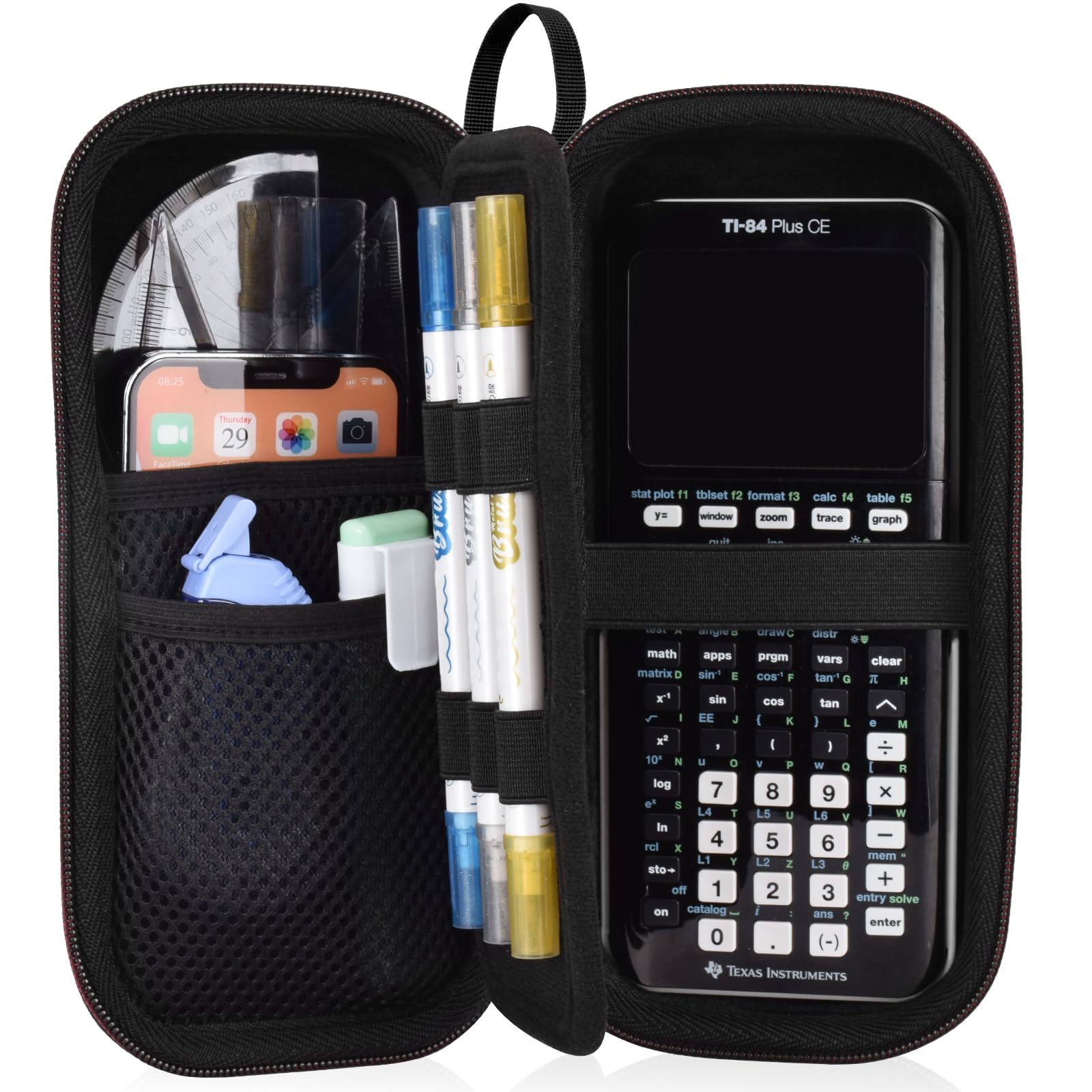 Amazon.com: ZUJFPL Hard Graphing Calculator Case Compatible with Texas ...