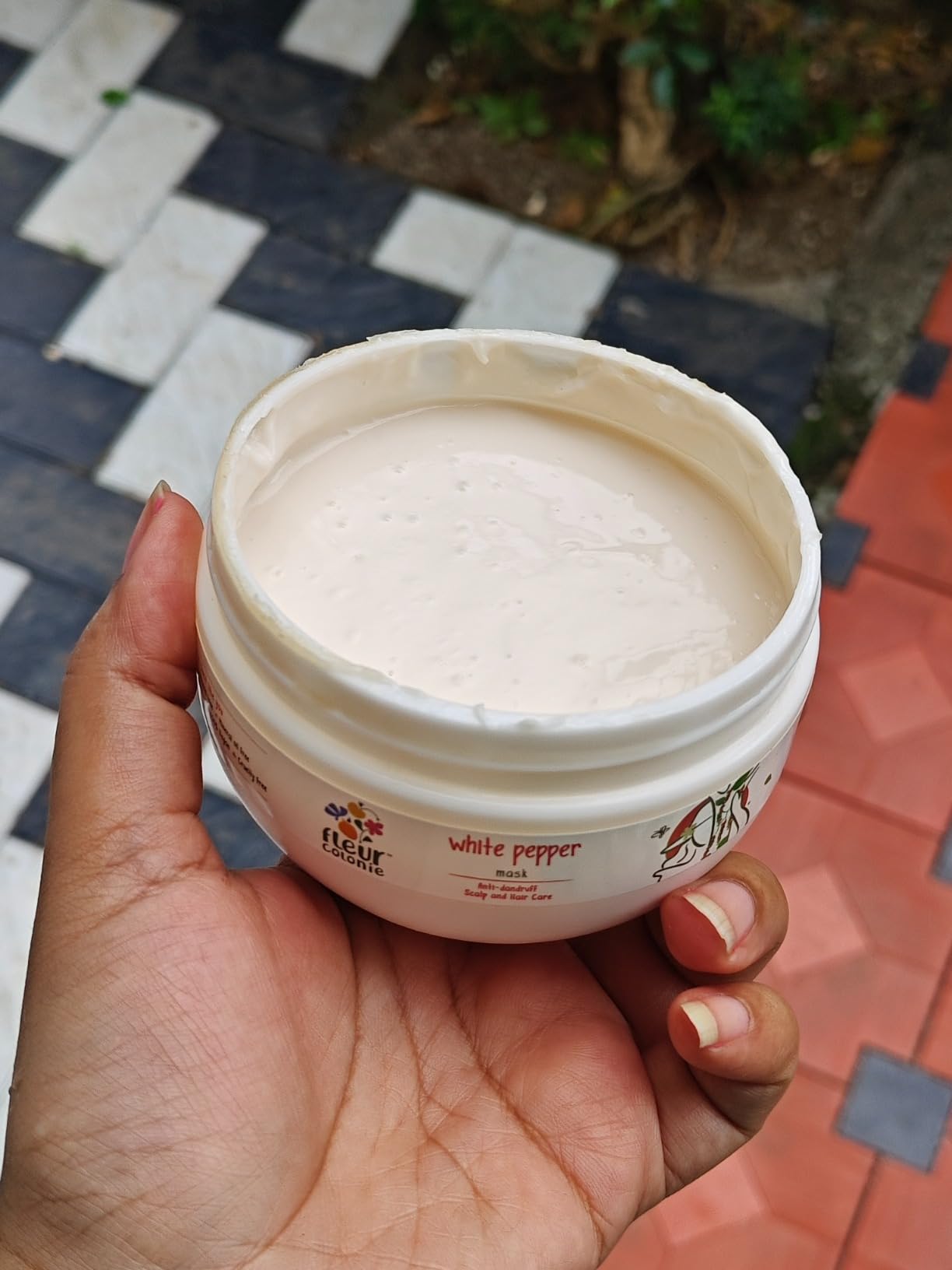 Fleur Colonie White Pepper Anti-dandruff Hair Mask with White Pepper ...