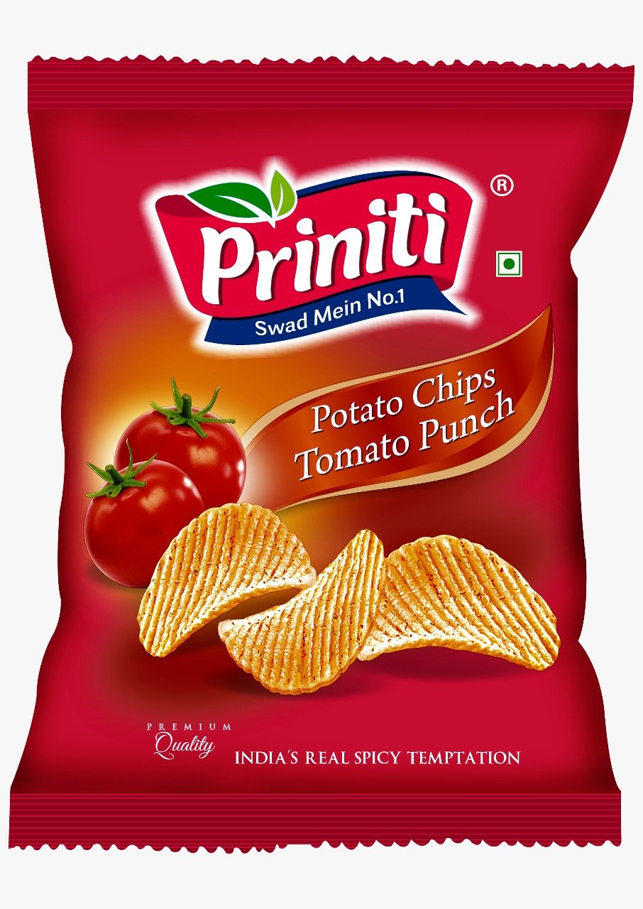Priniti Potato Chips Tomato Punch 30 gm each(Pack of 15 ) : Amazon.in ...