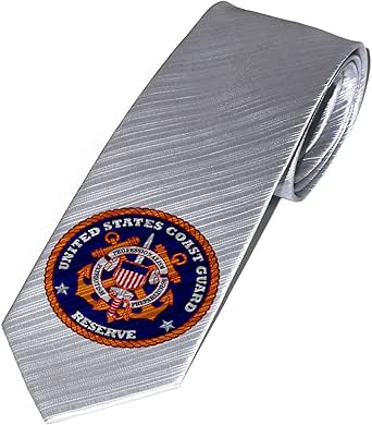 Amazon.com: ExpressItBest Necktie/Tie with U.S. Coast Guard Reserve ...