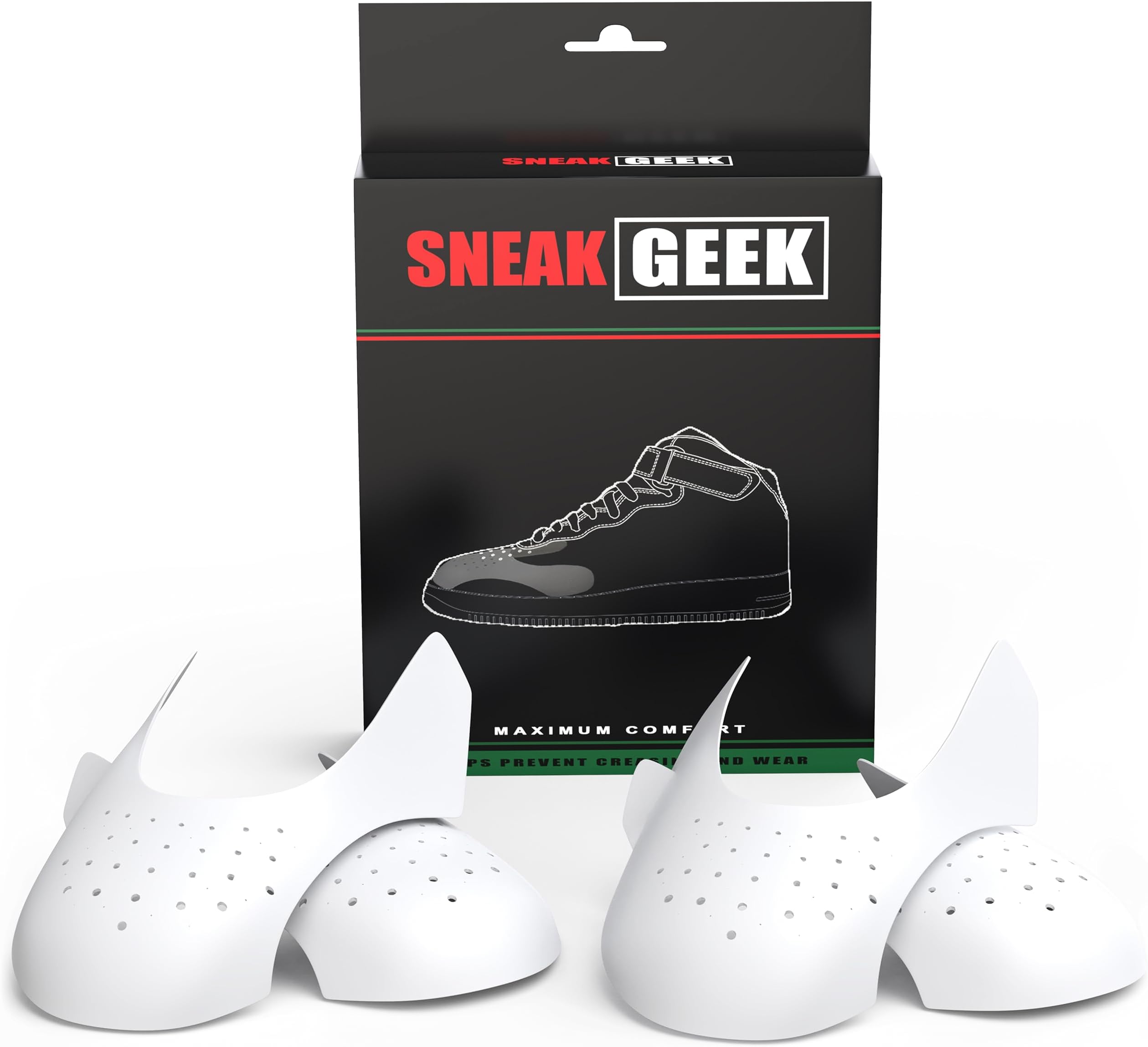 Amazon.com: Sneak Geek 2 Pairs Sneaker Crease Protectors for Mens Shoes ...