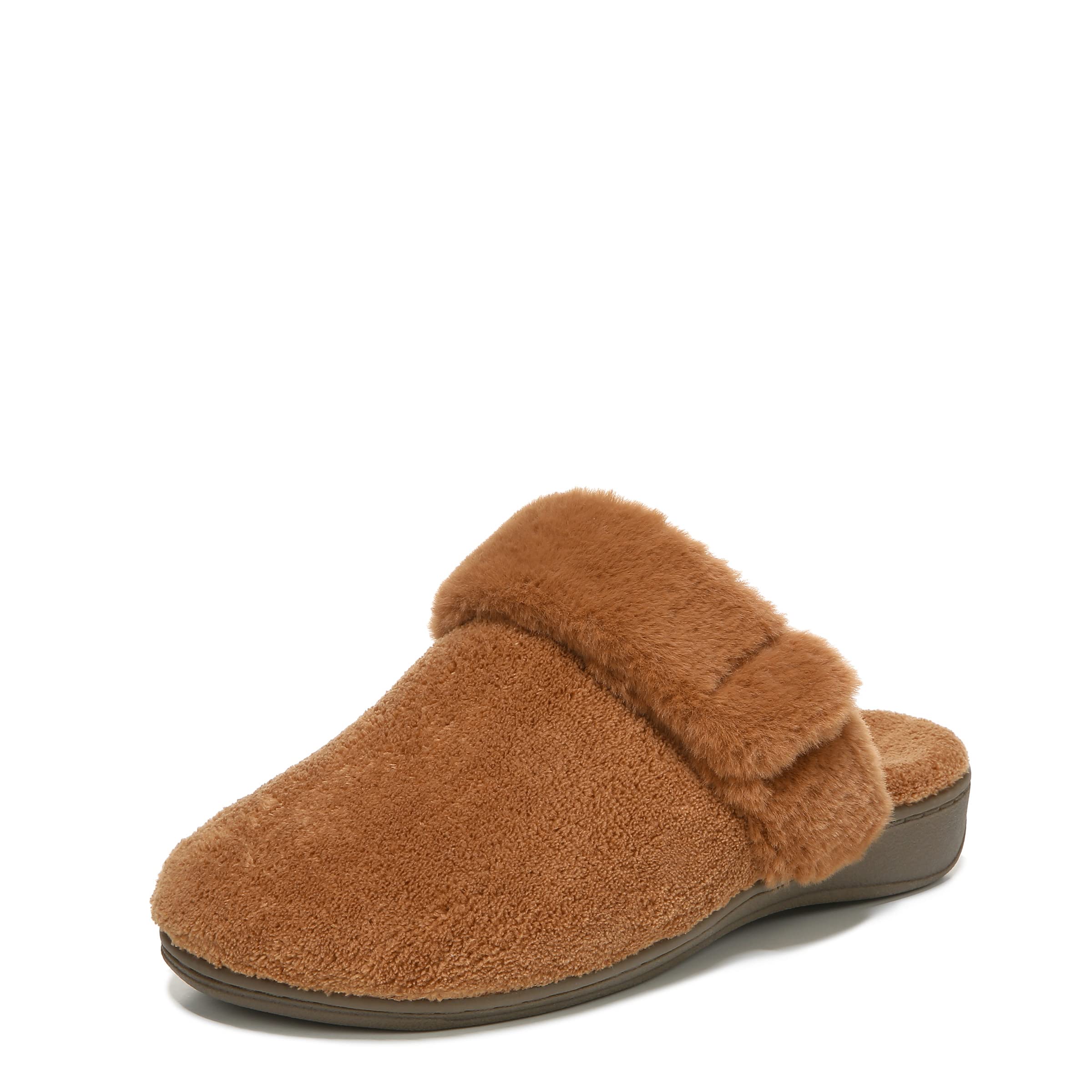 Amazon.com: Vionic Adjustable Slipper with Orthotic Arch Support ...