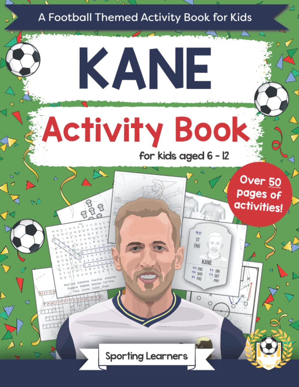 Buy Kane Activity Book For Kids Aged 6 12 Football Themed Word buy-kane-activity-book-for-kids-aged-6-12-football-themed-word