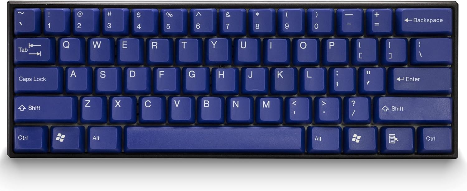 Amazon.com: TAI-HAO OEM Profile Blue Keycaps 117 ANSI Layout Compatible ...