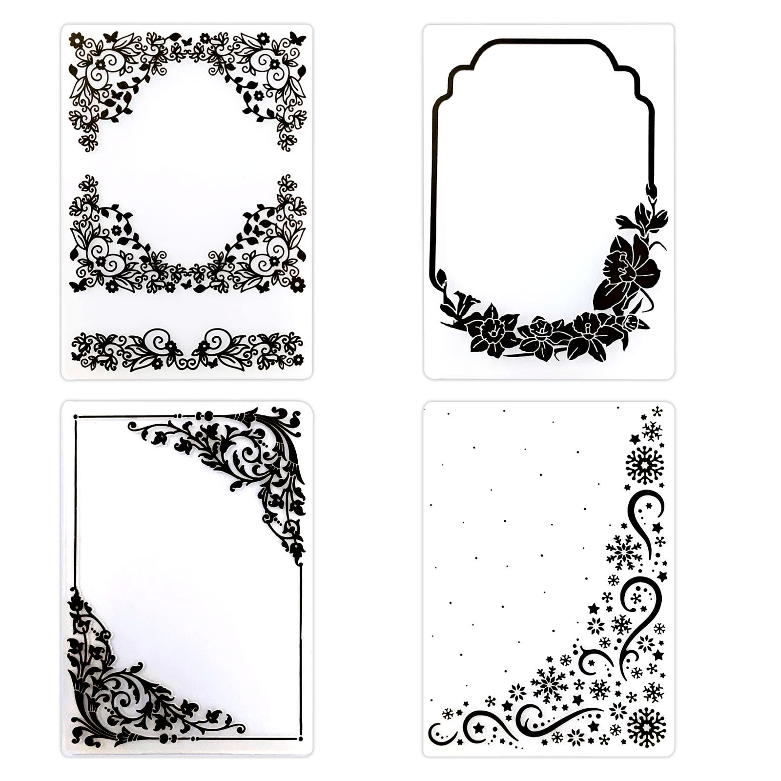 Plantillas De Bordes Para Postales Hermoso Diseño De Plantilla De La