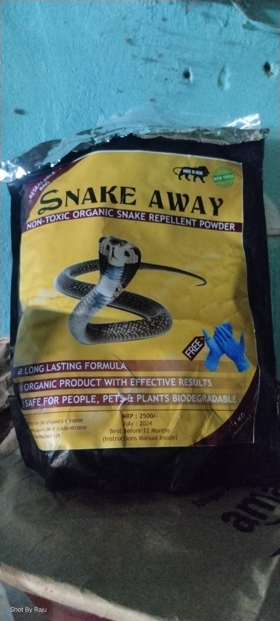 Snake Repellent Powder for Indoor & Outdoors Non-toxic, Organic ...