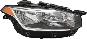 Amazon.com: TYC Right Headlight Assembly Compatible with 2016-2016 ...