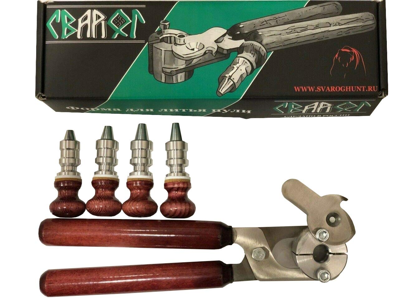 Svarog Bullet Mold 12 Gauge Slug Mold Hunting Match 5 Pcs Full Complete ...