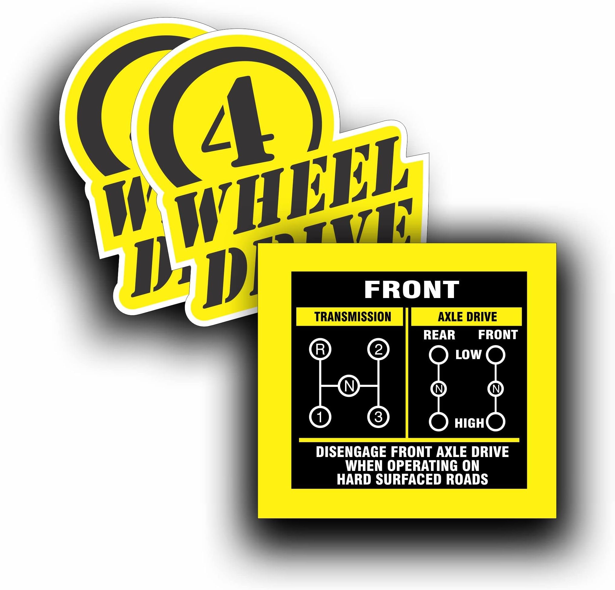 Amazon.com: Transmission Shift Pattern Sticker Decal Compatible with ...