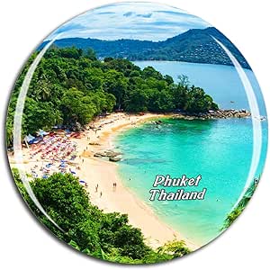 Amazon.com: Weekino Thailand Phuket Fridge Magnet 3D Crystal Glass ...