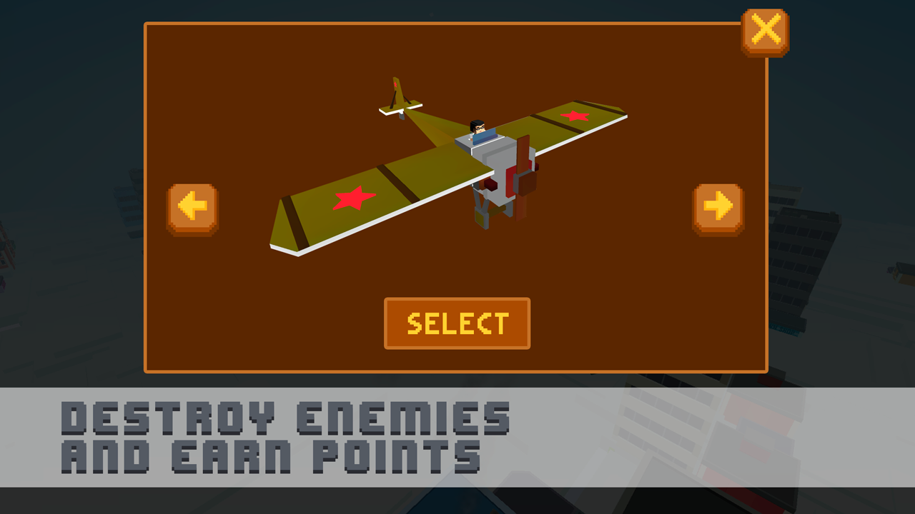 Pixel War: Air Combat Attack 3D | Pixel Warrior Battle Planes Flight ...